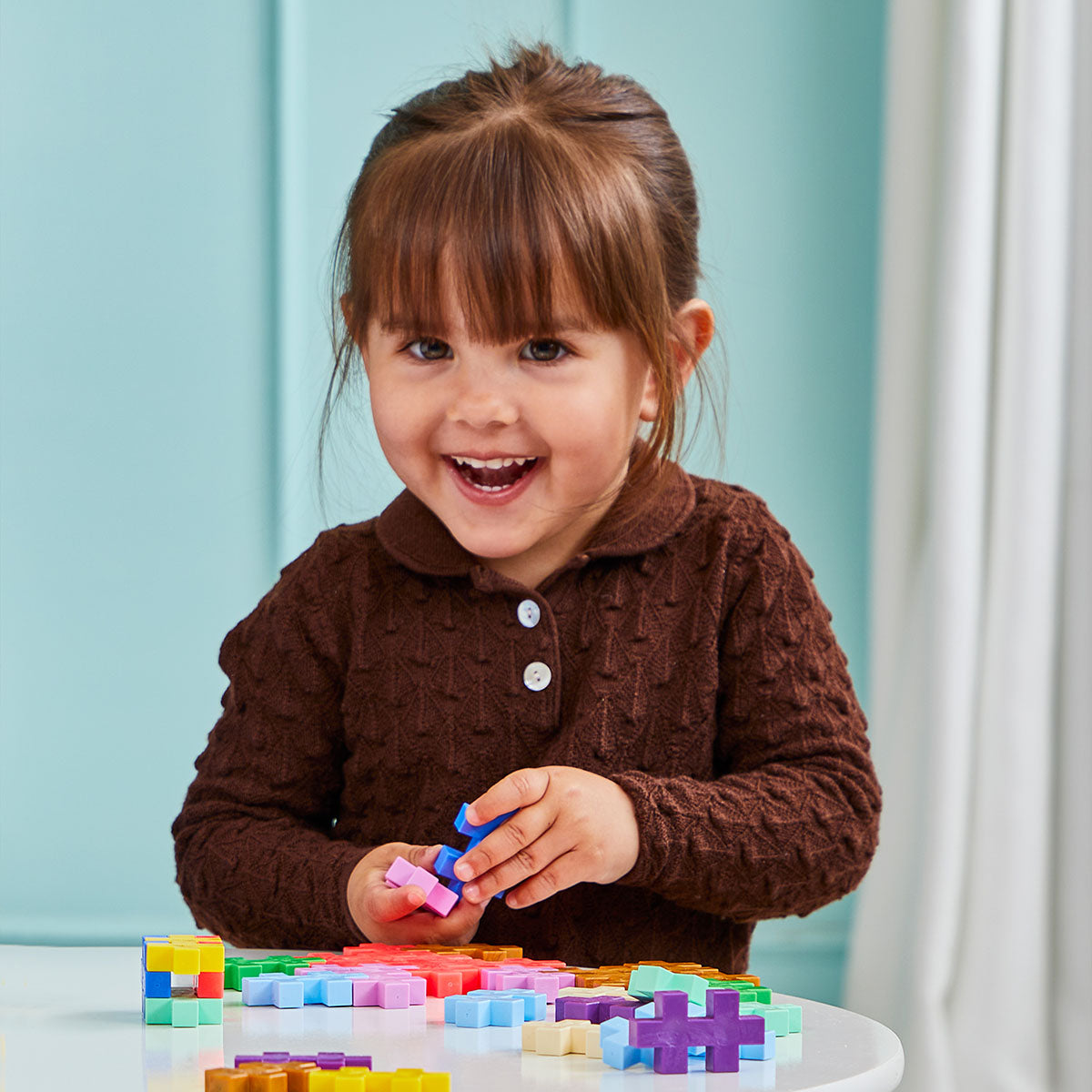 Plus-Plus BIG Colorverse Learn to Build 60pc Set – Happy Up Inc Toys & Games