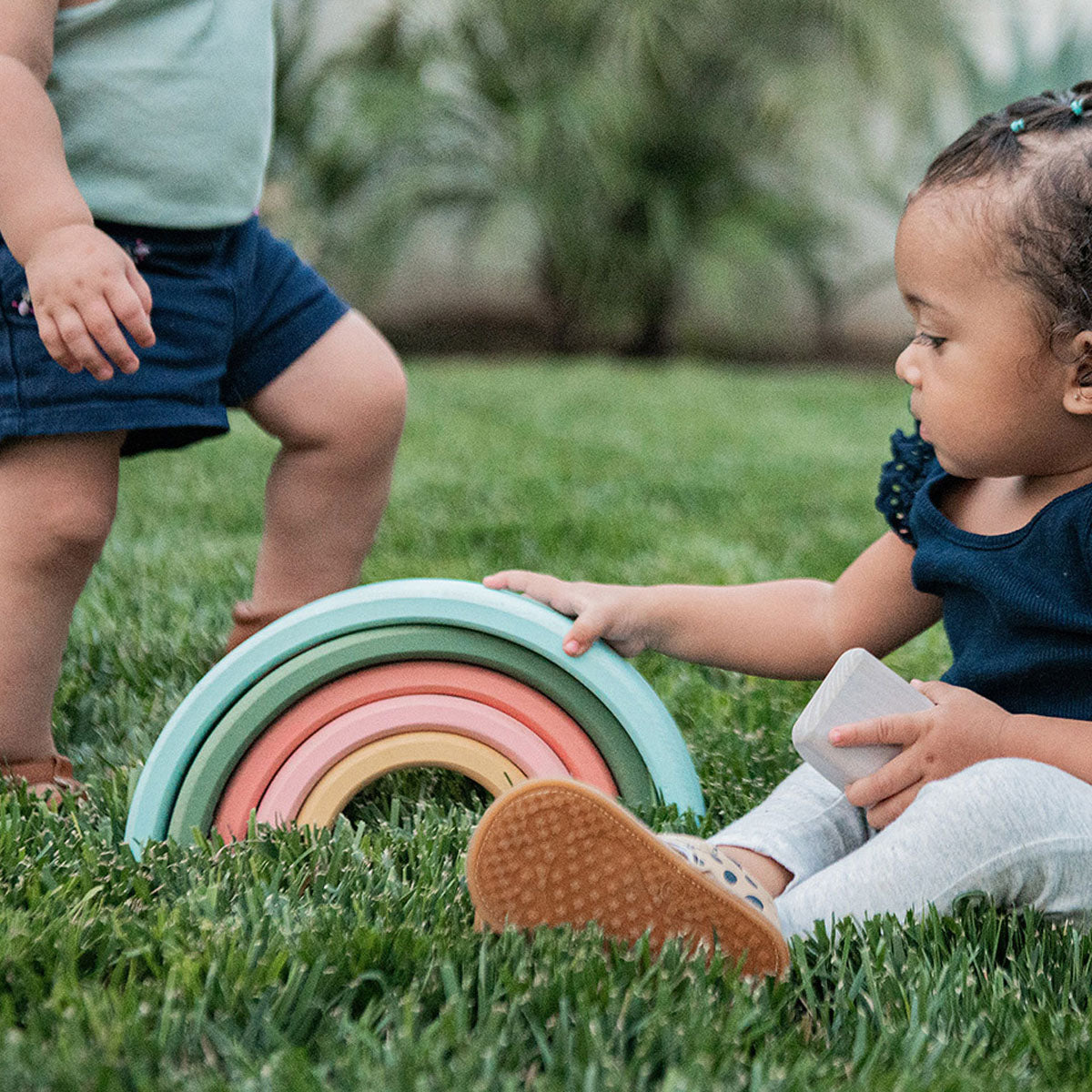 Rainbow Nesting Blocks – Happy Up Inc Toys & Games